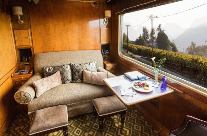 BLUE TRAIN CABIN | Andrew Forbes